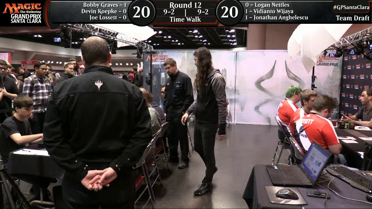 Magic the Gathering GP Santa Clara 2018 Round 12 Time Walk
