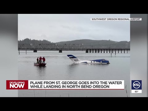 Private plane traveling from St. George has water landing in Oregon