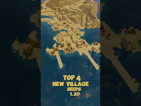 TOP 4 BEST DESERT VILLAGE SEEDS MINECRAFT 1.20