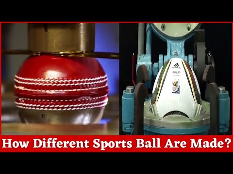 How Different Types Of Sports Balls Are Made In Factories | Sports Balls Making
