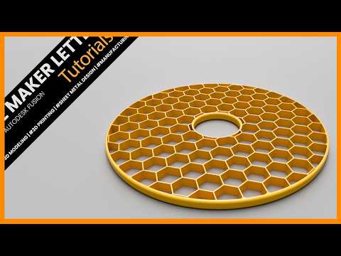 This Simple Trick Builds a Perfect Honeycomb Pattern in Fusion – Watch What Happens!