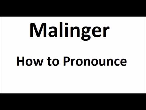How to pronounce Malinger||How to say Malinger||Malinger Pronunciation||ABDictionary