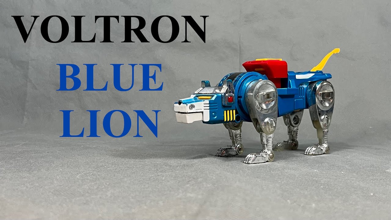 Checking Out My Old Toys: Voltron: Blue Lion
