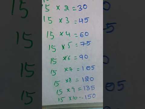 #mathematics#15 table#easy trick#yt#ytshorts#shorts#subscribe