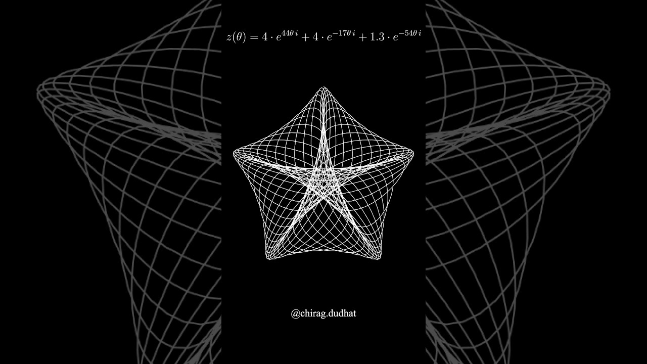 How I make my animations using python~matplotlib #satisfying #mathematics #python #programming