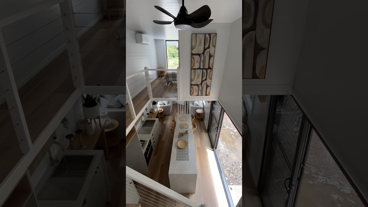 Lofts you can stand in are absolutely the way to go for a tiny house on wheel@havenwoodtinyhomes