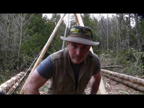 Notching & Splitting Logs, Cabin 2 and I Get Philosophical