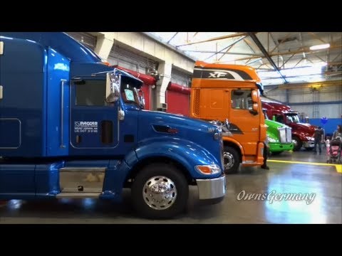 Paccar Test Center where Peterbilt & Kenworth Trucks are tested - Open House & Truck Show