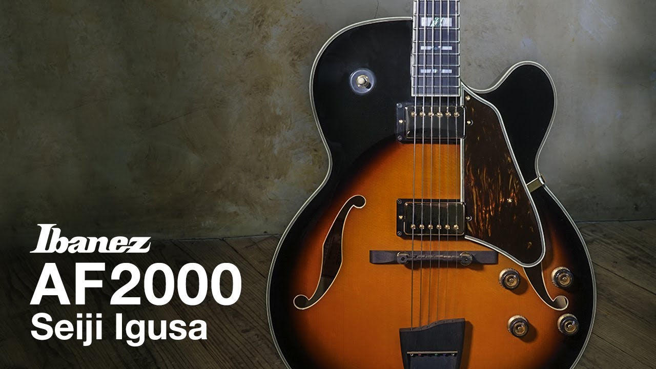 Ibanez Artstar AF2000-BS Demo by Seiji Igusa
