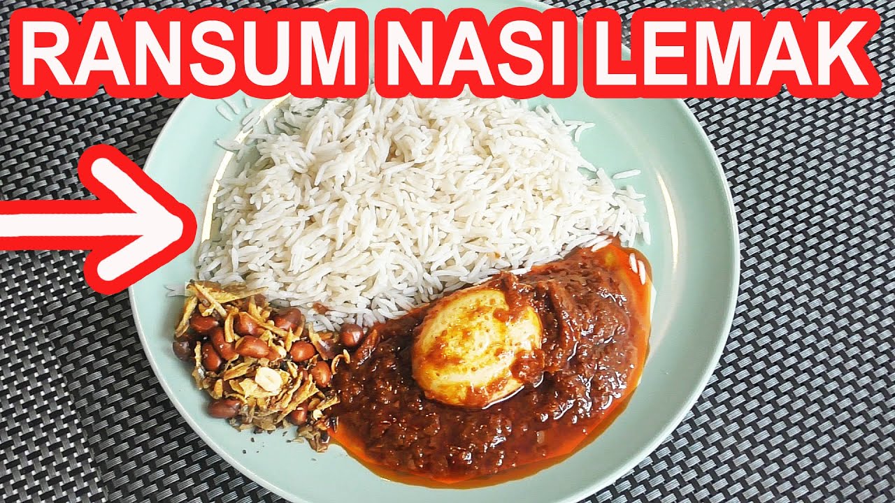 NYOBAIN RANSUM BARU NASI LEMAK LEZAT