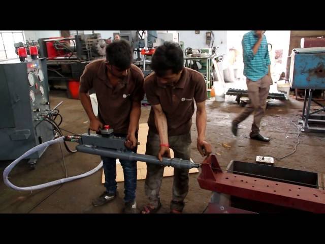 Wire Tensioner Machine - Dounble station Hydraulic wire tensioning ...
