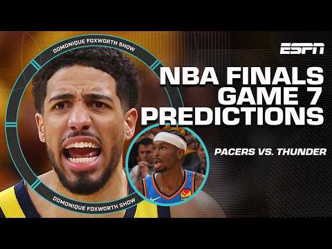 Predictions for Pacers-Thunder Game 7 š® | The Domonique Foxworth Show