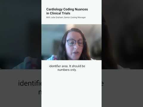 Cardiology Coding Nuances in Clinical Trials #healthcare #medicalcoding #cardiology
