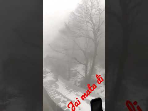 beautiful weather of vaishnodevi               #jaimatadi#maa#vaishnodevi#sherawali#katra#🔱