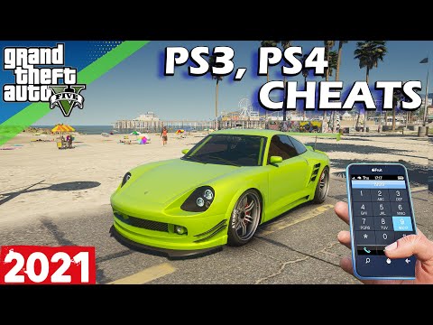 GTA 5 - CHEAT CODES for PS3 & PS4