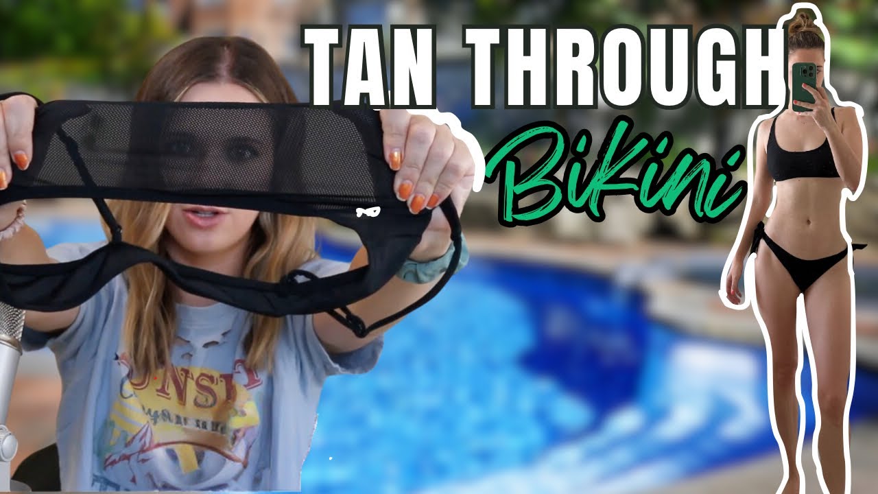 TAN THROUGH BIKINI | Does it REALLY work???