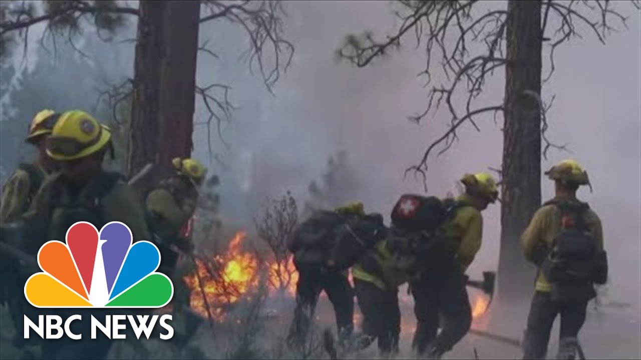Heat Wave, Explosive Wildfire Scorching California