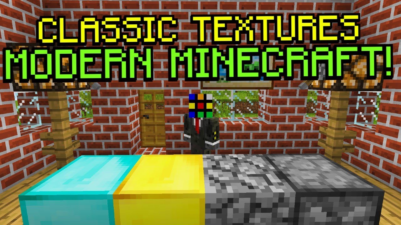 Beta Textures in Modern Minecraft - Beta Continuum Resource Pack Showcase
