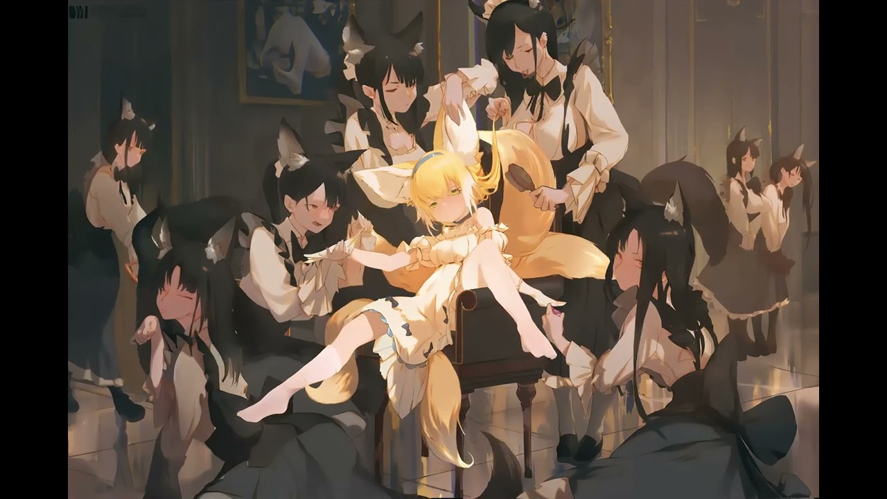 Arknights - PC Live Wallpaper - Suzuran and Maids HD 4K