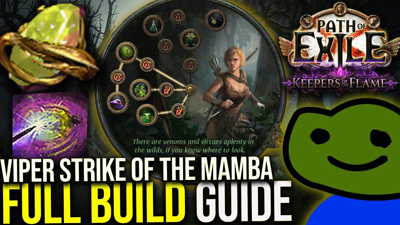 Viper strike of Mamba Pathfinder League Starter for Path of Exile ...