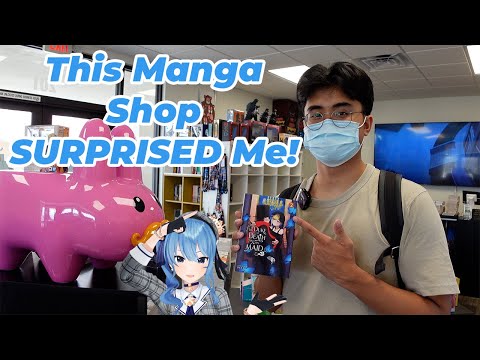 THIS LOCAL MANGA SHOP WAS INCREDIBLE! | Manga Shopping in LAS VEGAS!