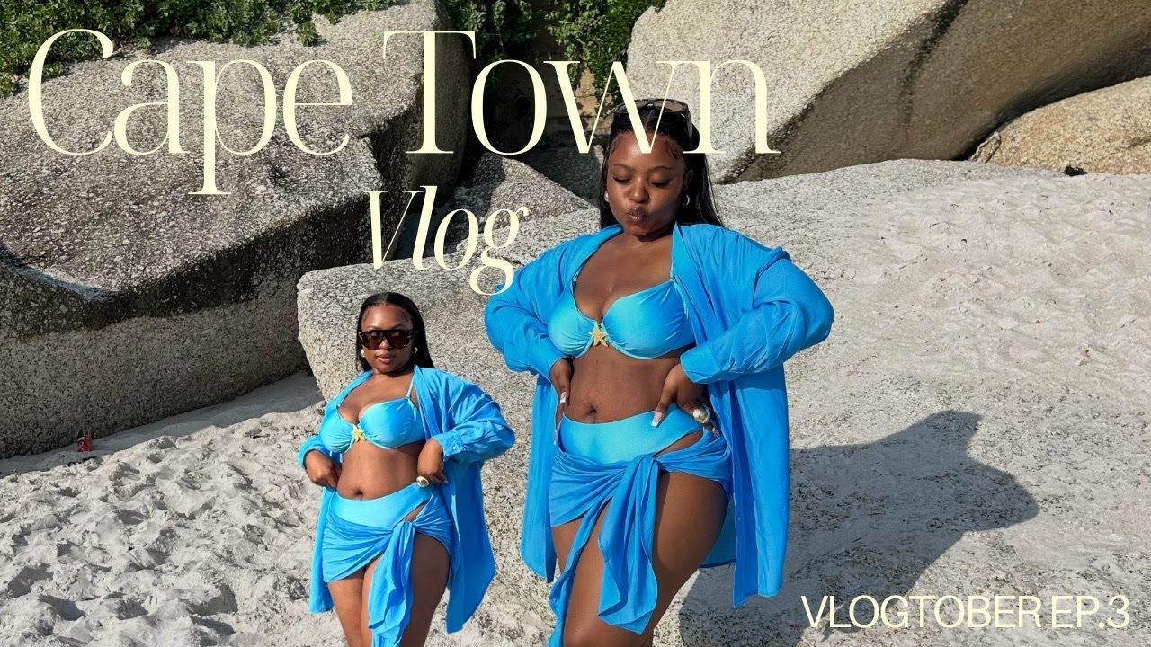 Vlogtober Ep #3: A Perfect Cape Town Getaway | Travel Vlog 2025 | Friendcation #sayoutuber #capetown