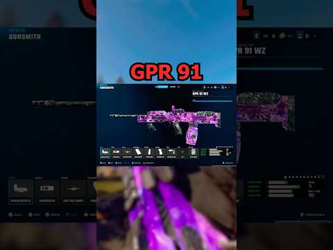*NEW* GPR 91 LOADOUT is like AIMBOT in Warzone! π (Best GPR 91 Class Setup) BO6