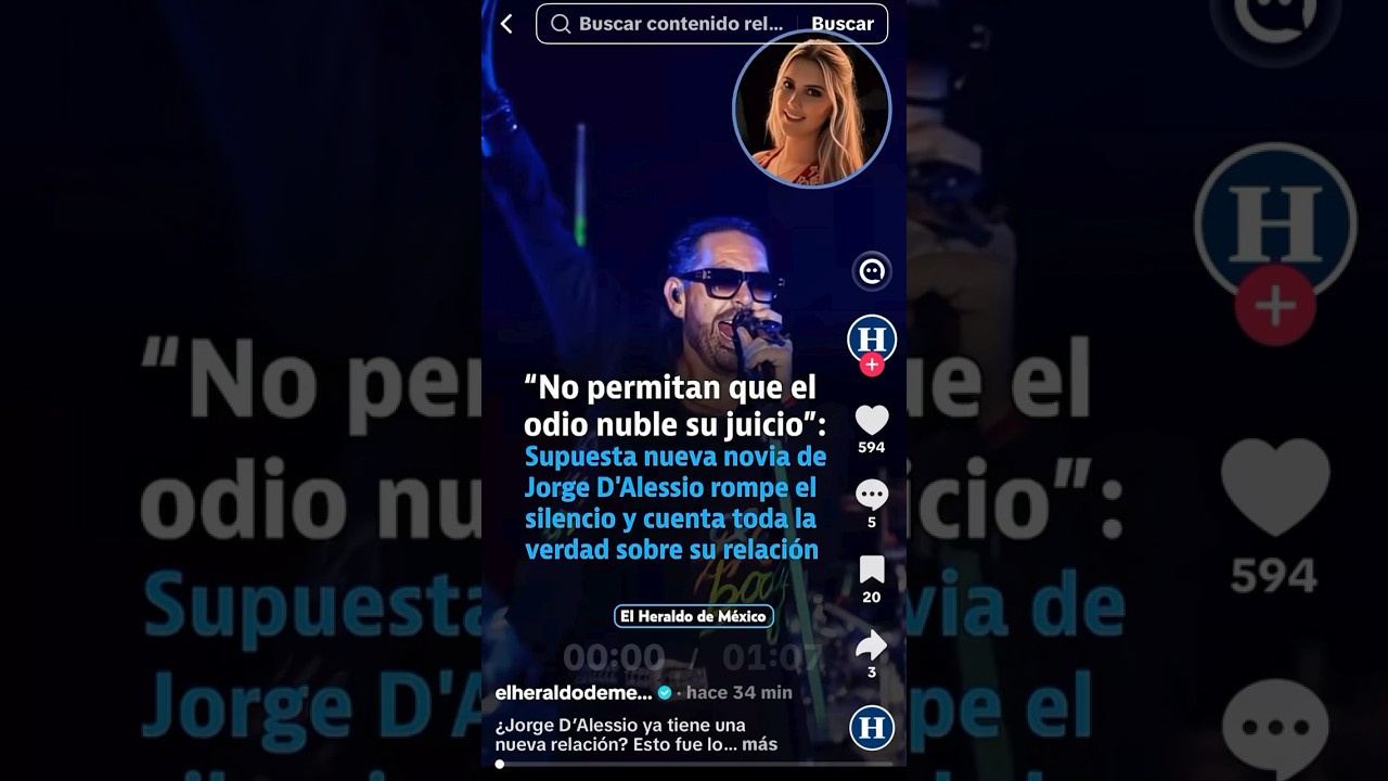 Jorge D’Alessio y Almen Ayala desmienten cualquier relación amorosa.