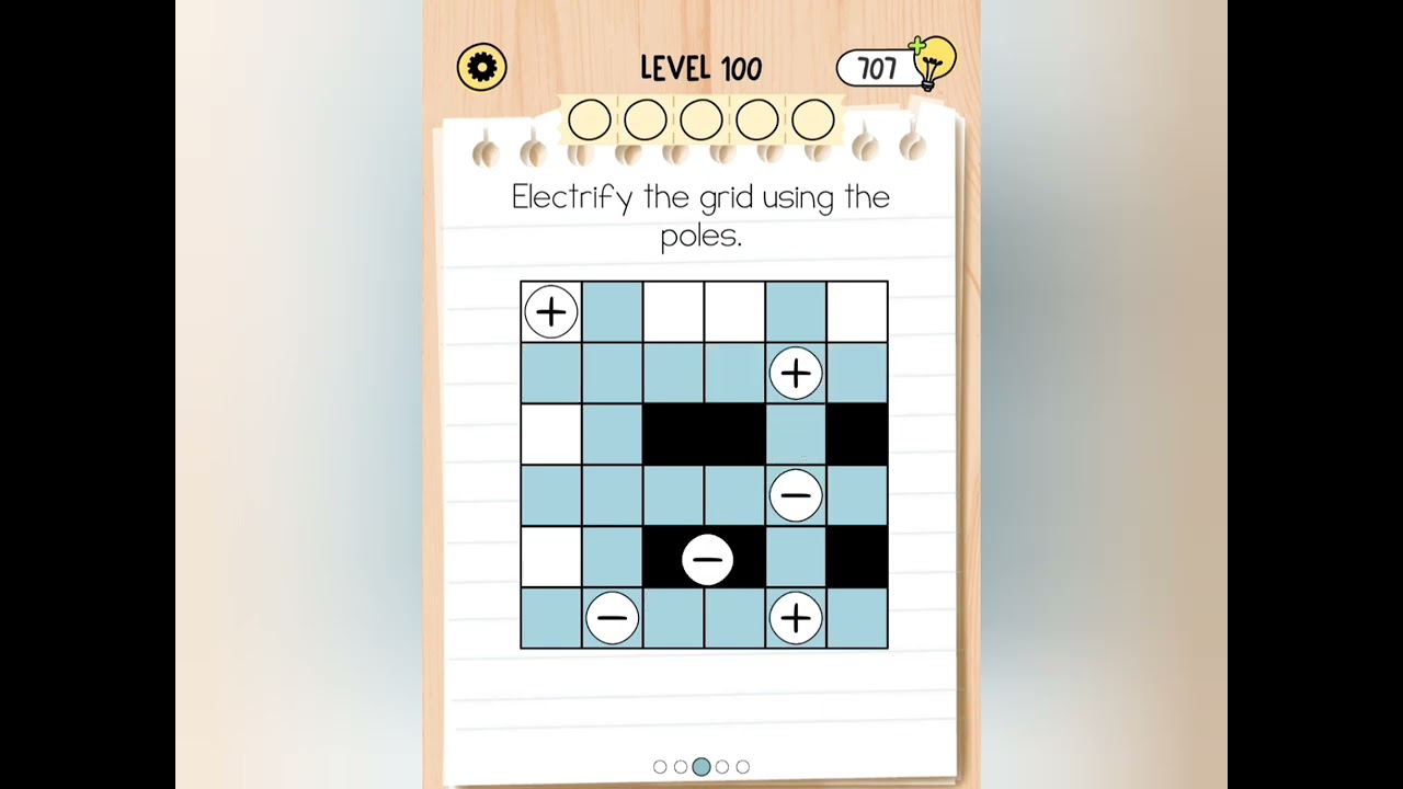 Brain Test 5 Level 100 Gameplay – Full Walkthrough & Answers | Electrify the grid using the poles