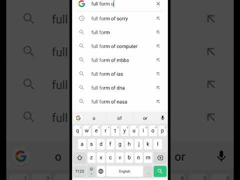 Full Form of Sorry Search on Google #shorts #knowledge #gk