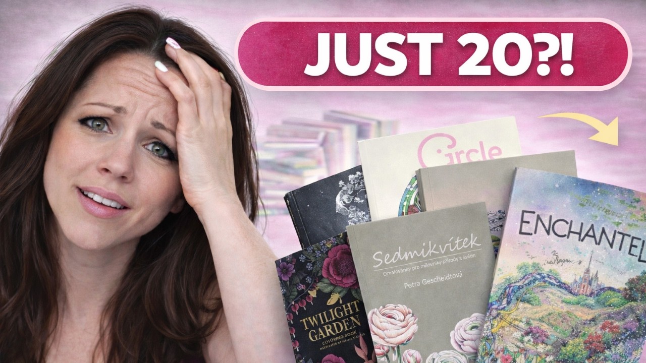 If I Could Only Keep 20 Coloring Books… These Are Them 😭