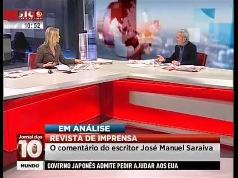 José Manuel Saraiva na SIC Notícias