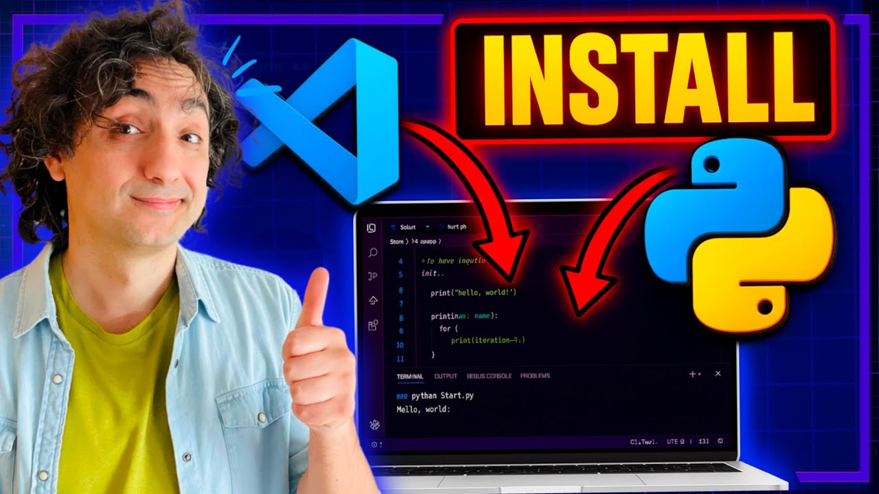 How to Install Python and VS Code + BONUS Roadmap! (Step-by-Step) | #Python Course 2