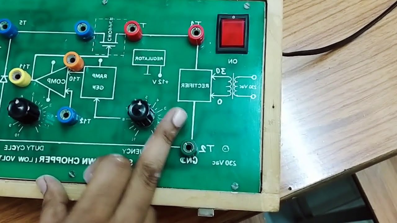 Basic Electrical Engineering  lab,1st semester, dc dc converter