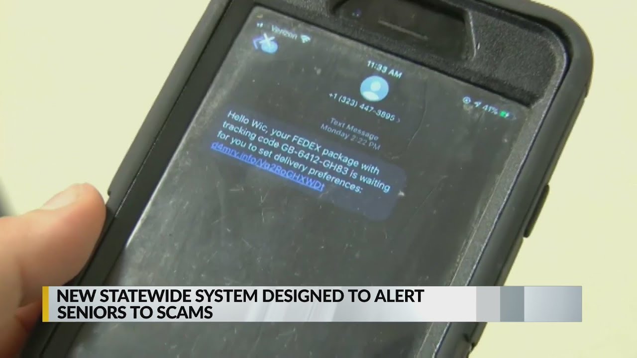 AG's office creates system that alerts senior citizens to scams