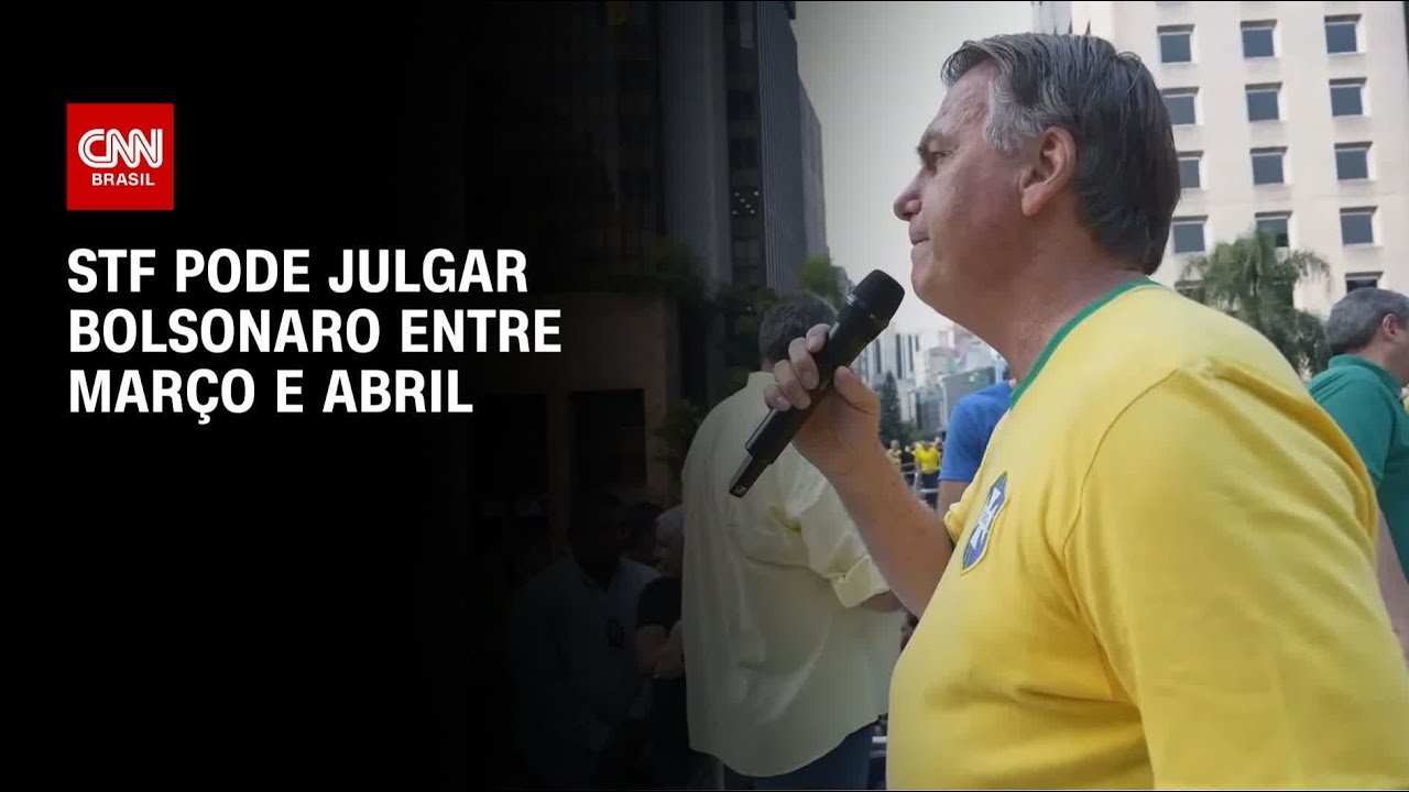 STF pode julgar Bolsonaro entre abril e junho; veja o passo a passo | CNN Brasil