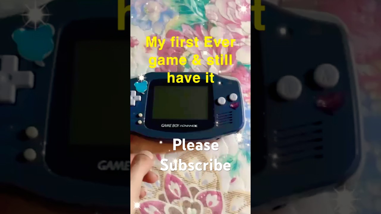 🎮💙2001 Game Consoles #gameboyadvance #pleasesubscribemychannel