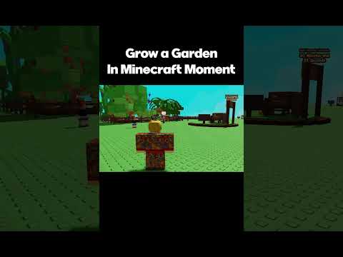 Grow A Garden Steal Moment | Minecraft Roblox Meme
