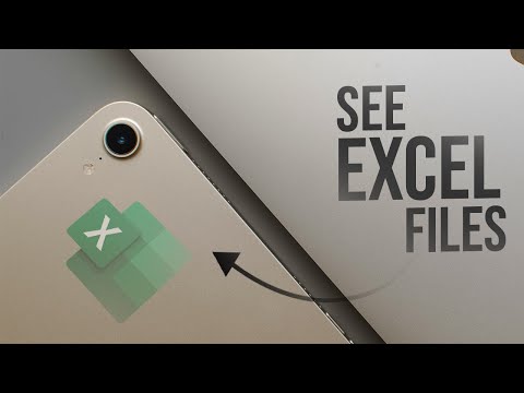 How to See my Excel Files on my iPad (tutorial)