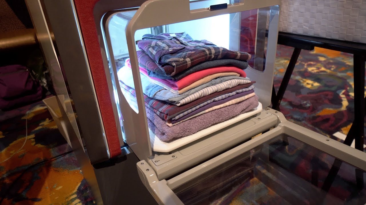 Hate Folding Laundry? This Machine Will Fold It For You!