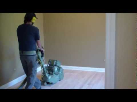 How to use a Dustless refinshing system, Excel floors Crystal Lake