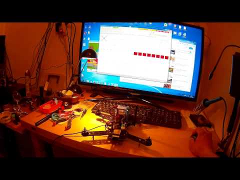 Test favourite 12a x4 quattro sky esc with dampedlight and oneshot active
