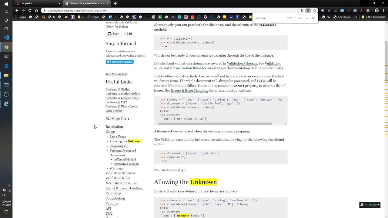 [10] Validate file schema with Python library cerberus