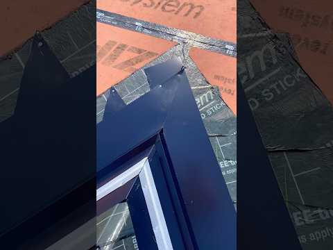 Valley FLASHING for standing seam METAL #gotitcoach #roofing #standingseam