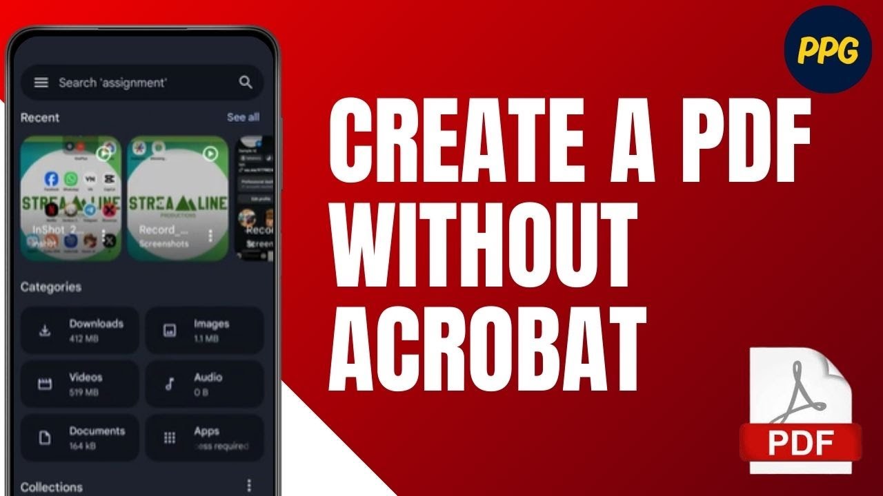 How to create a PDF without Acrobat Writer ?