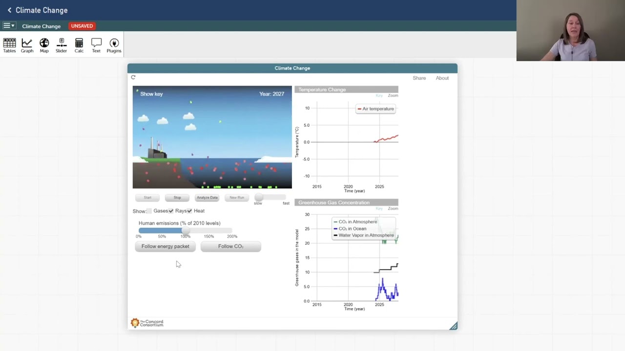 Video Walkthrough - Climate Change Simulation