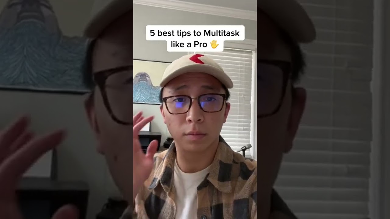 5 tips to Multitask like a Pro ⚡️