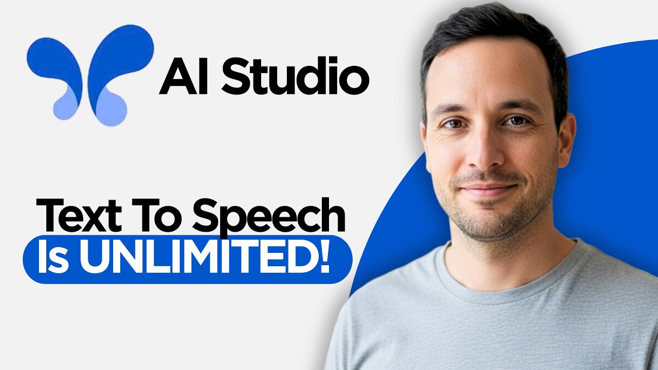 Google AI Studio Text to Speech Is UNLIMITED ! (2026 Full Guide)