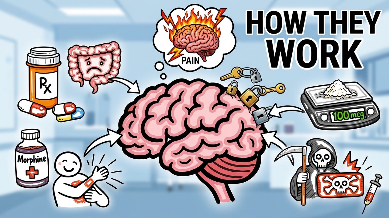 Morphine, Fentanyl & Opioids: How They REALLY Work