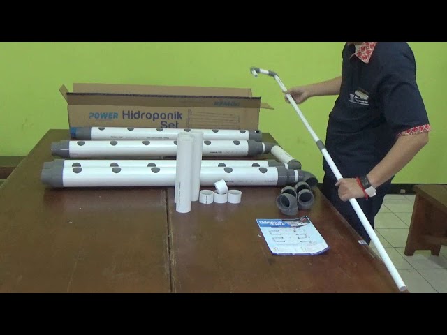 Jual PIPA PARALON HIDROPONIK PAKET POWER 24 LUBANG KOMPLIT SIAP PAKAI ...